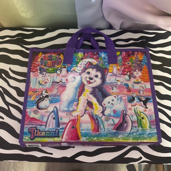 Lisa Frank | Accessories | Lisa Frank Trifold Portfolio Art School ...
